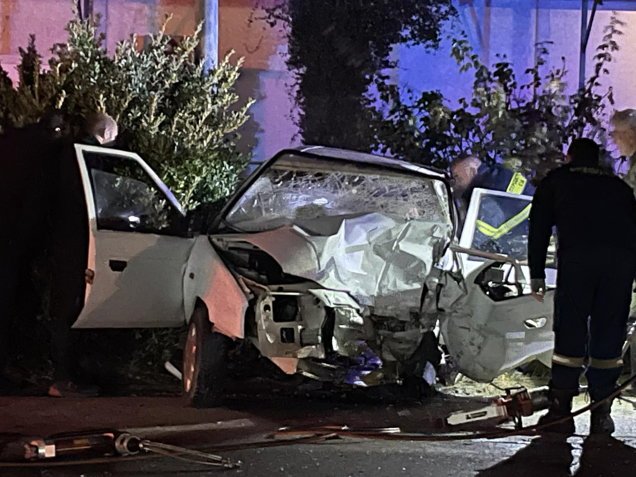 Σέρρες: Νεκρός ο ένας οδηγός από την μετωπική σύγκρουση δυο ΙΧ • Serres24